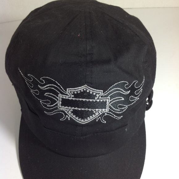 Harley-Davidson | Accessories | Harley Davidson Rhinestone Flame Biker ...